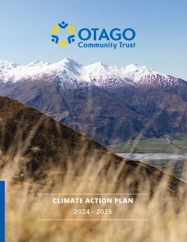 Our Commitment on Climate Action : Otago Community Trust